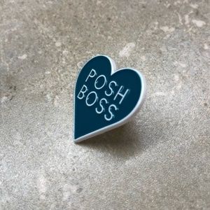 ATLPOSHER | Accessories | Posh Boss Swag Accessory Lapel Pin Brand New ...